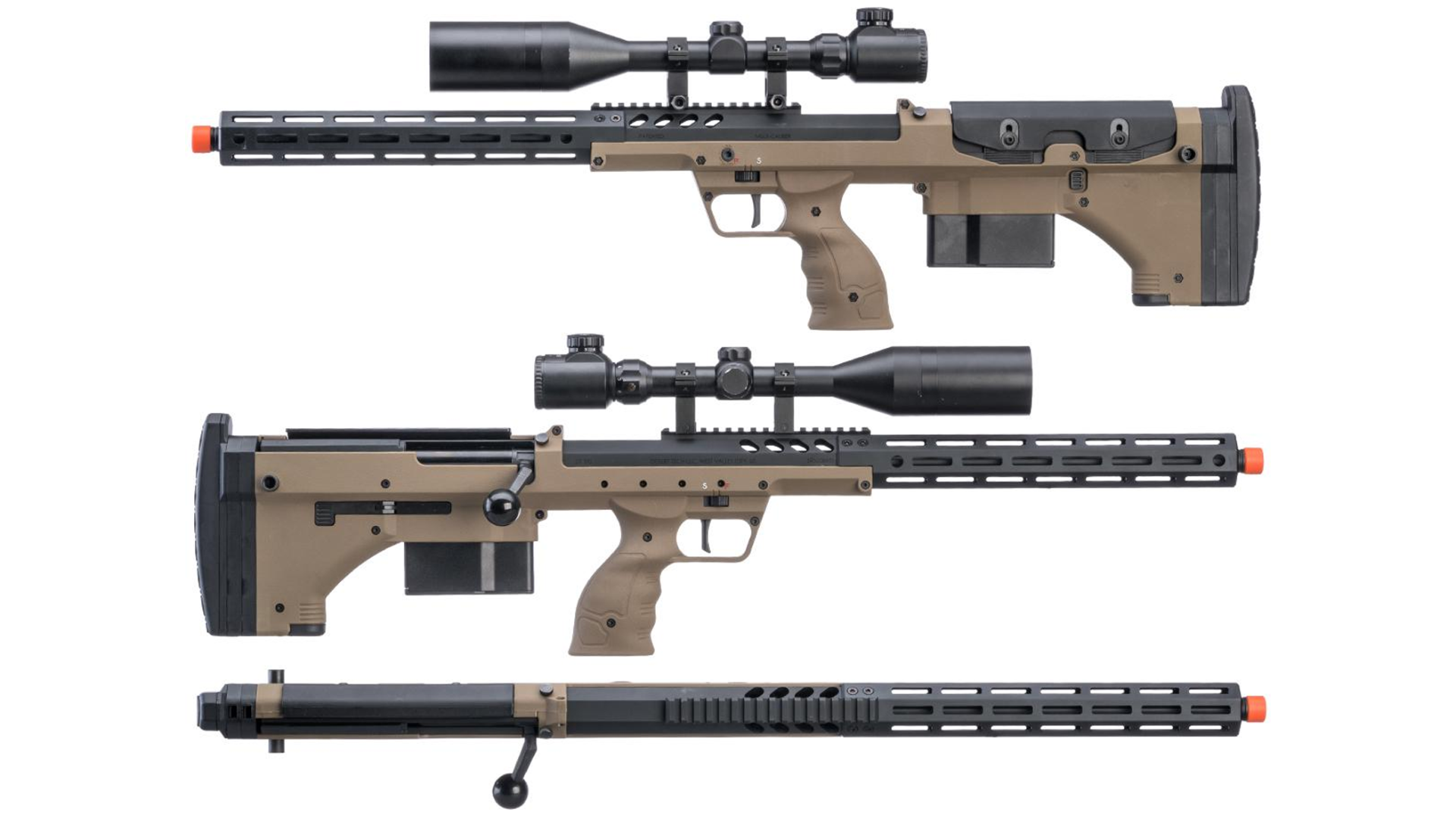 Desert Tech SRS A2/M2 (22'', FDE) Airsoft